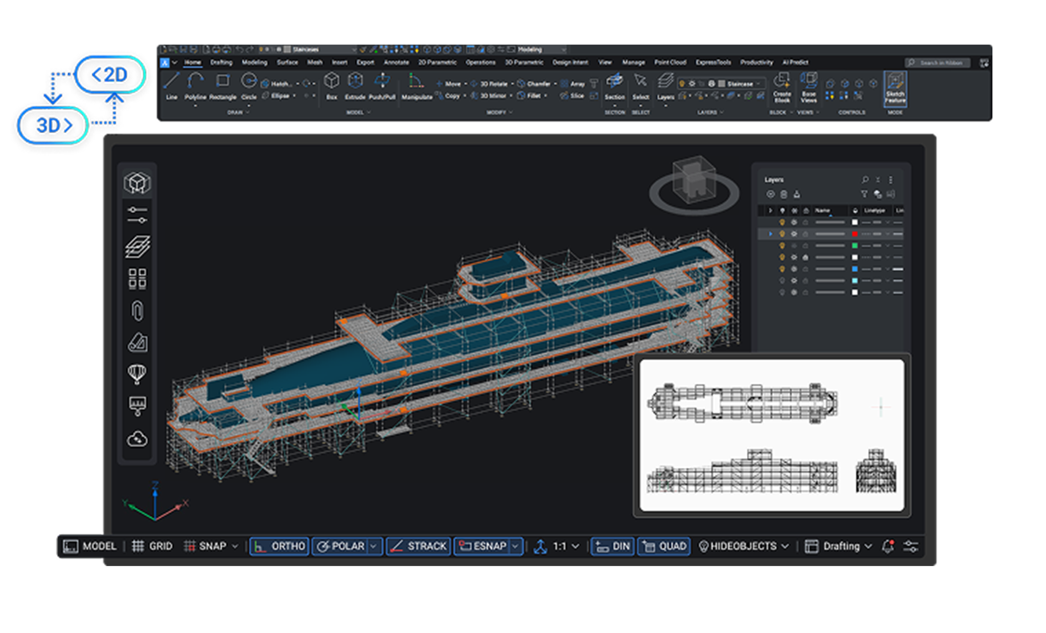 Download BricsCAD | Free Trial & Editions | Modelcam